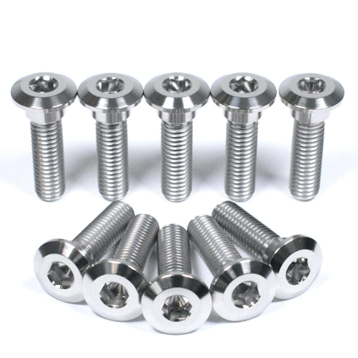Kawasaki ZZR1100 ZZR1200 ZX12R Titanium Front Disc Bolts | RSR Moto