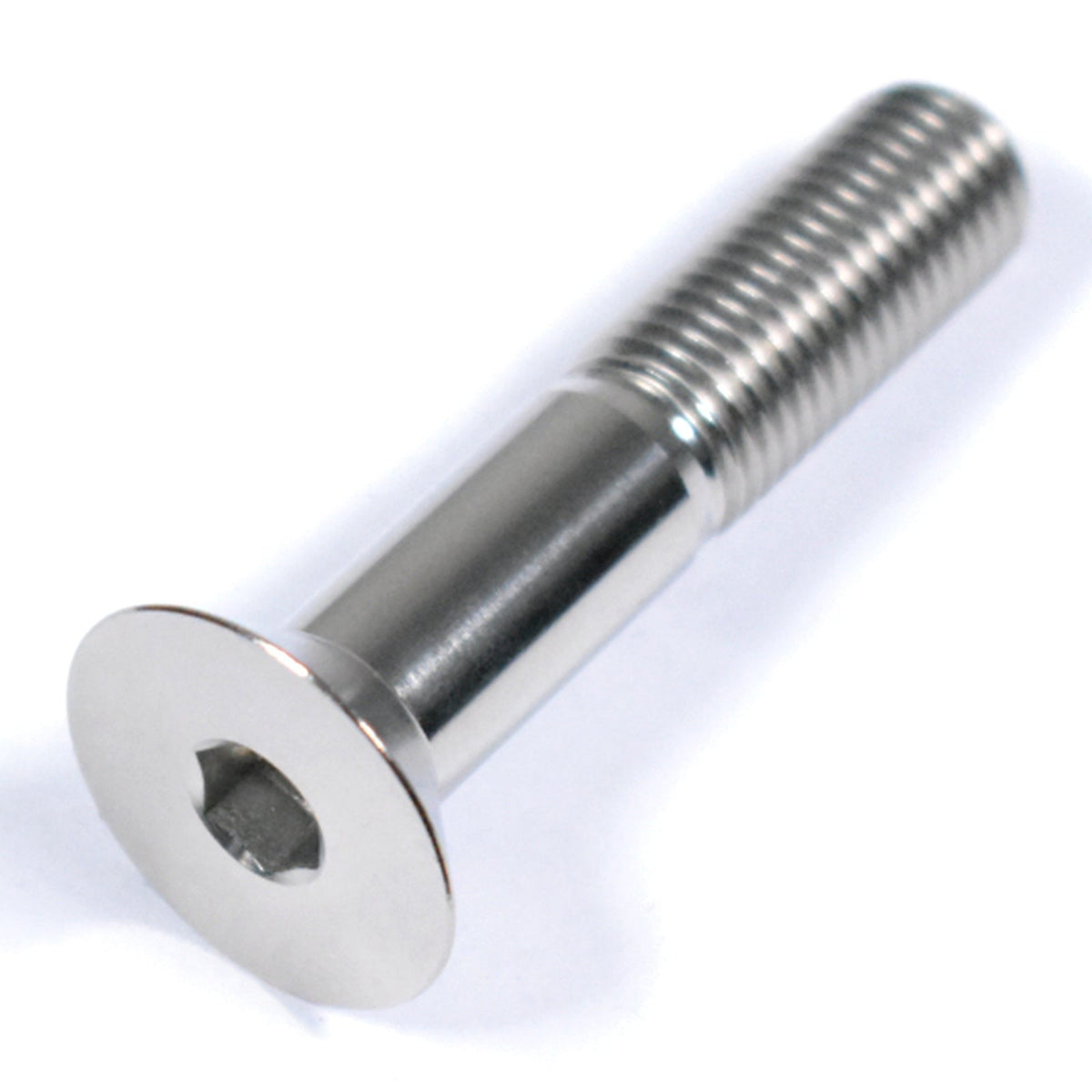 M10 Titanium Countersunk Flat Head Bolt | M10x1.25x50 | RSR Moto