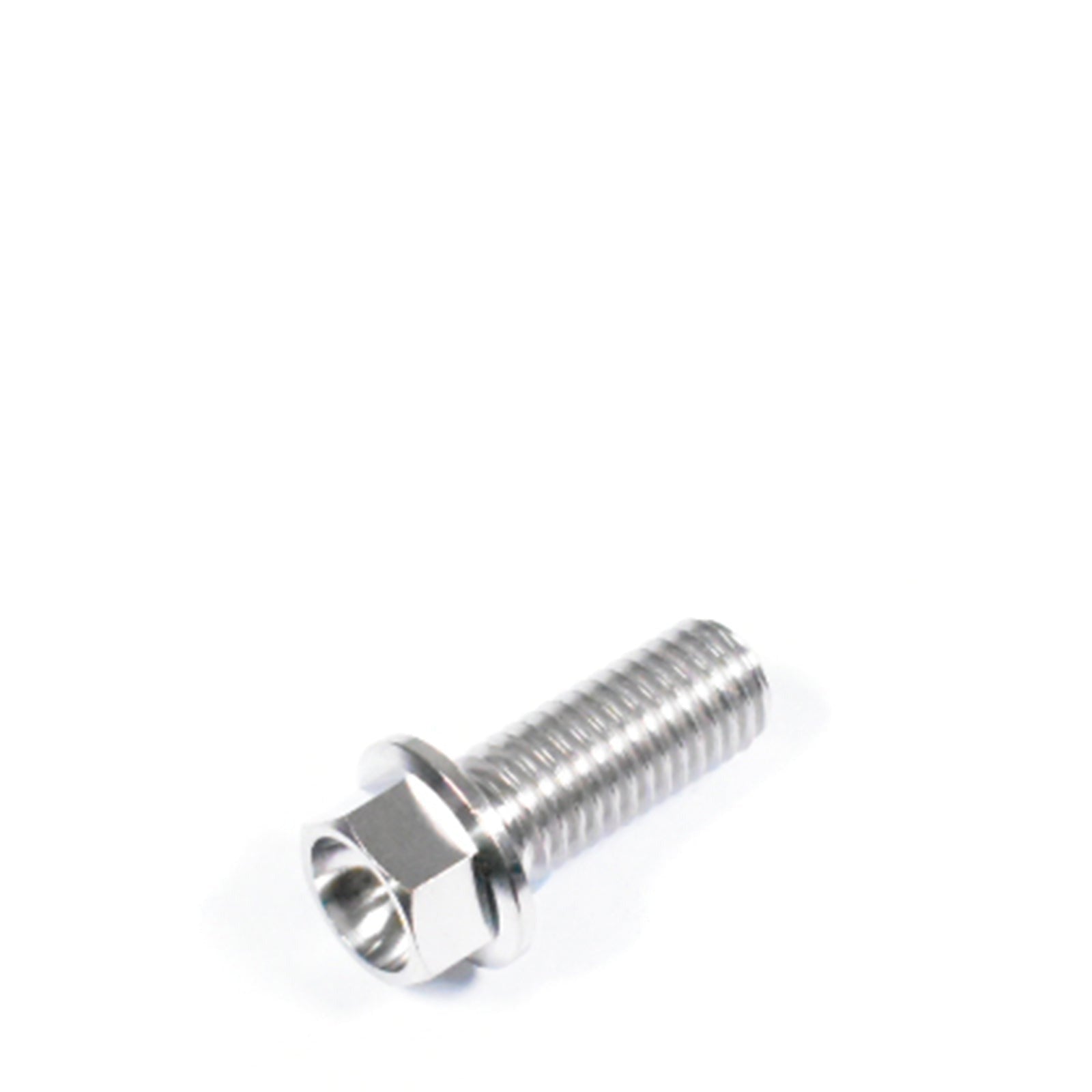 M10 Titanium Hex Flange Bolts M10x1.5x25 - RSR Moto