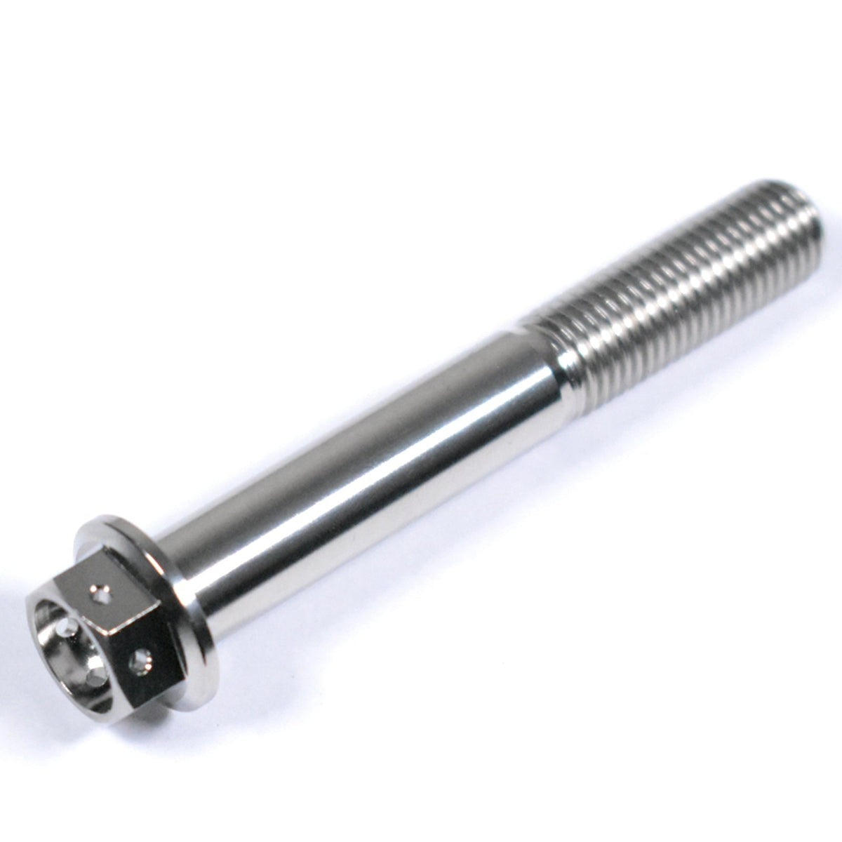 M10 Titanium Race Drilled Head Bolt | M10x1.25x70 | RSR Moto