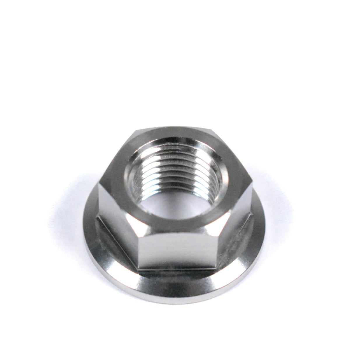 M12 Titanium Hex Flange Nut M12x1.25 - RSR Moto