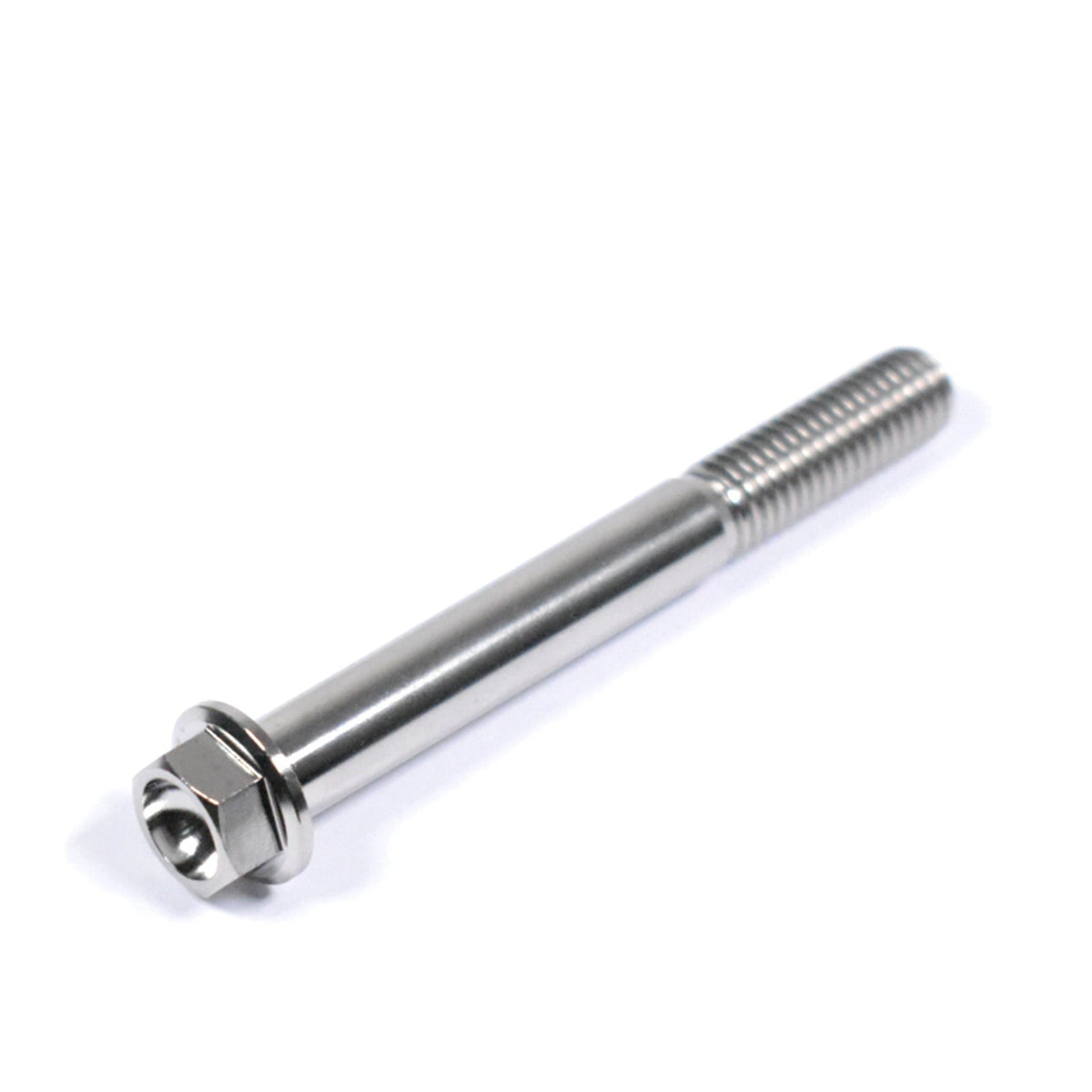 M8 Titanium Hex Flange Bolt M8x1.25x70 - RSR Moto