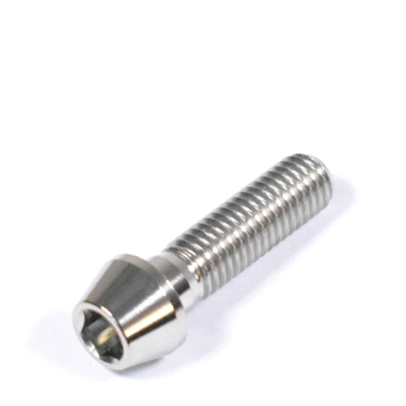 M8 Titanium Tapered Head Bolt | M8x1.25x30 | RSR Moto